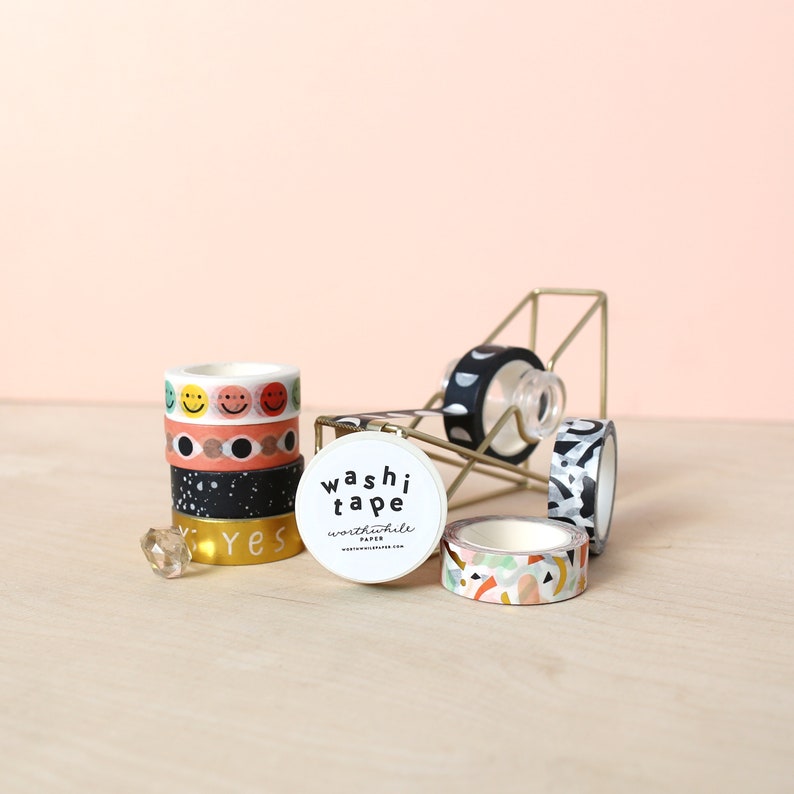 Washi Tape Smiley Face Pattern - Etsy