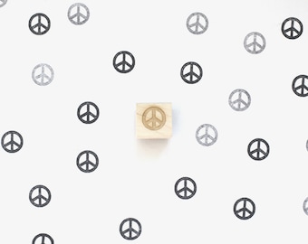 Peace Sign Stamp Let There Be Peace Stamp Teacher Stamps - Etsy
