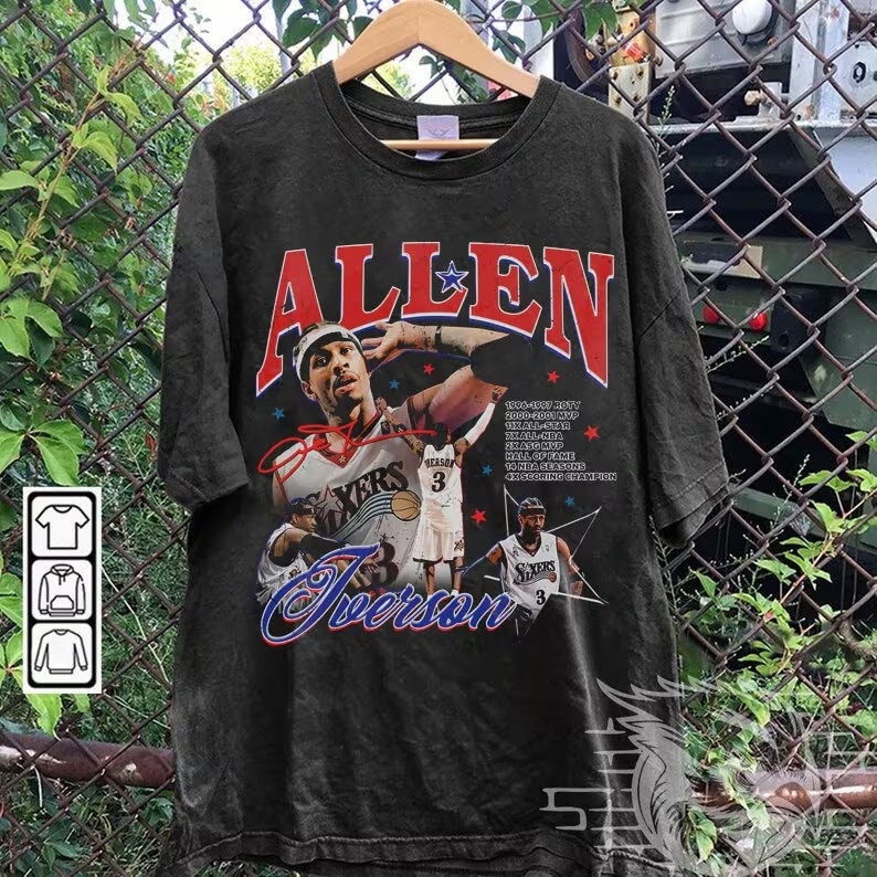 Allen Iverson Design PNG Digital Instant Download - Etsy