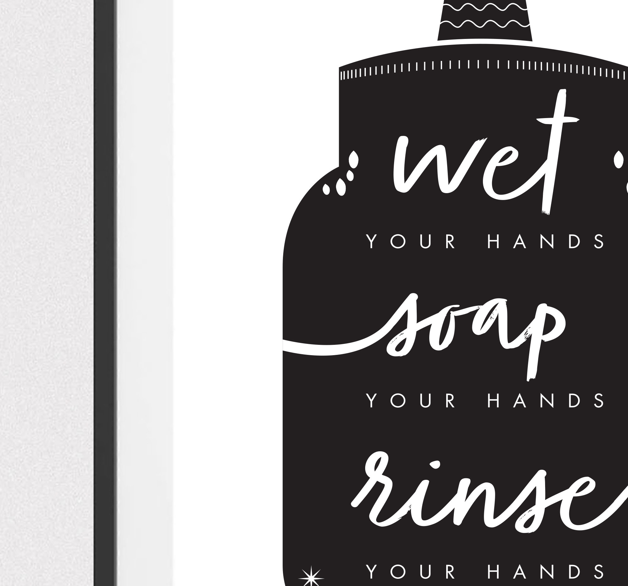 Bathroom Art Decor, Cute Bathroom Wall Art Funny Bathroom Signs Decor ...