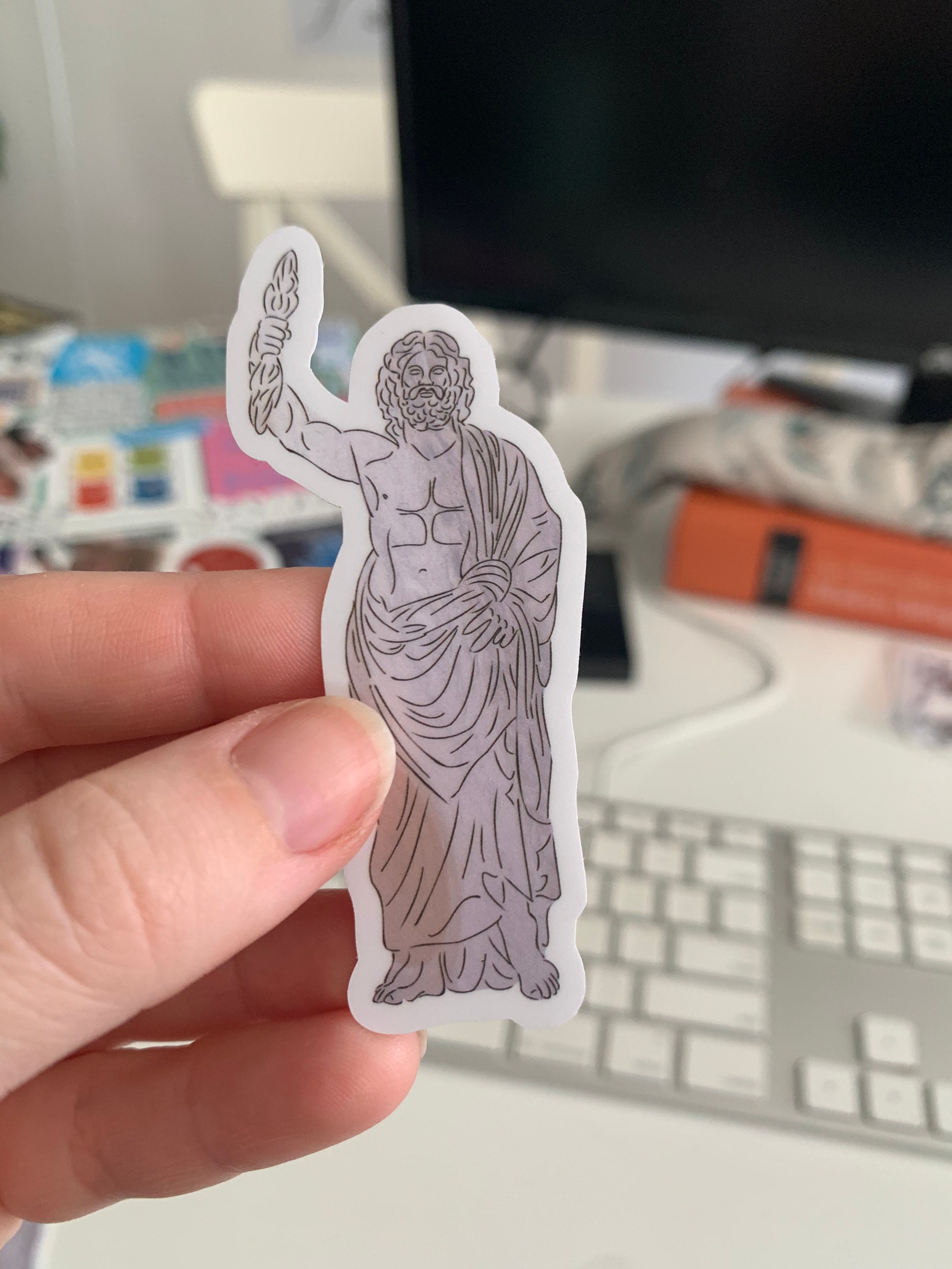 Jupiter Mythology of Planet Names Sticker - Etsy