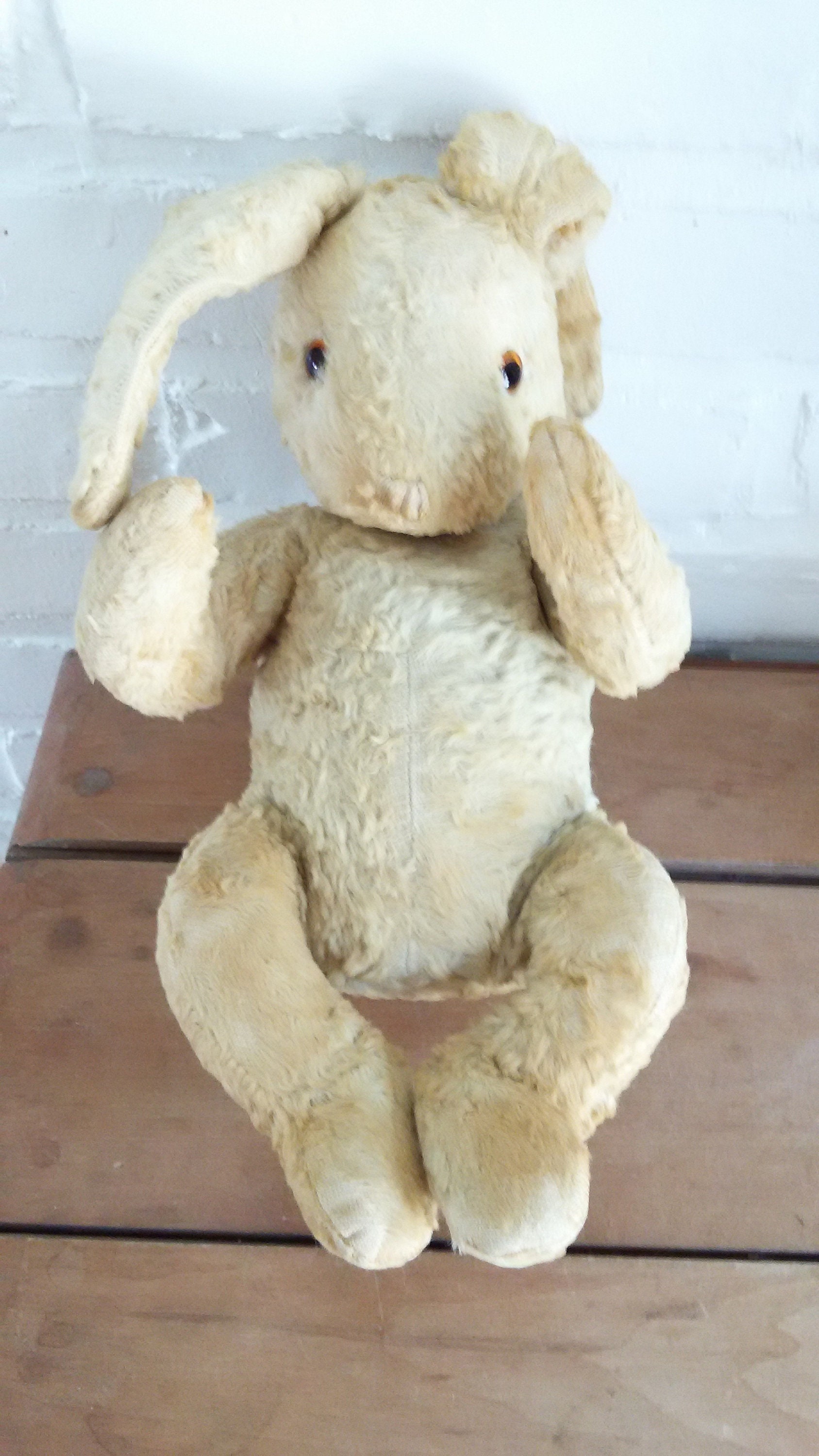 Baby Bunny Rabbit Toy Replica Vintage Handmade - Etsy