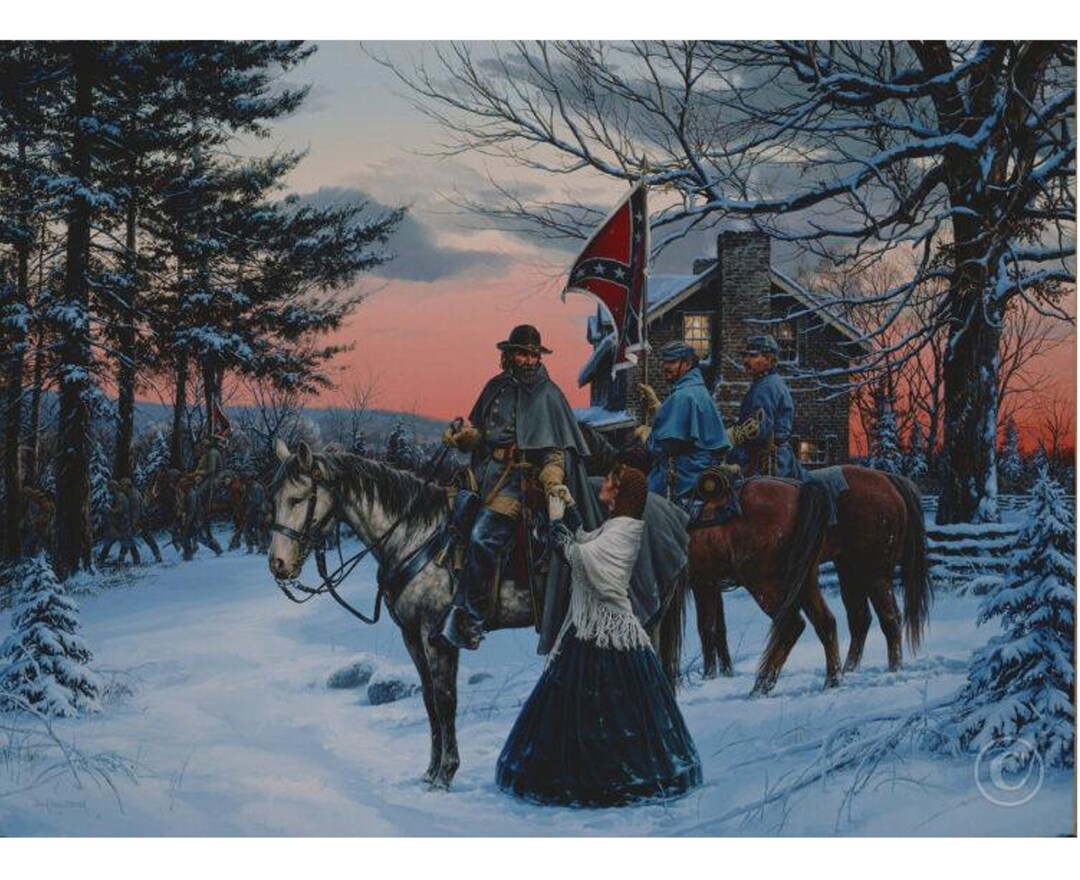 The Parting by John Paul Strain Exec. Canvas Giclée Includes a ...