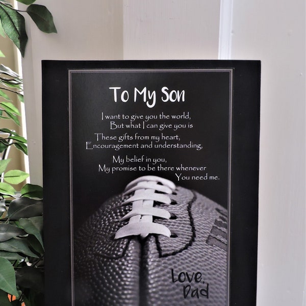 Football Sign - Etsy