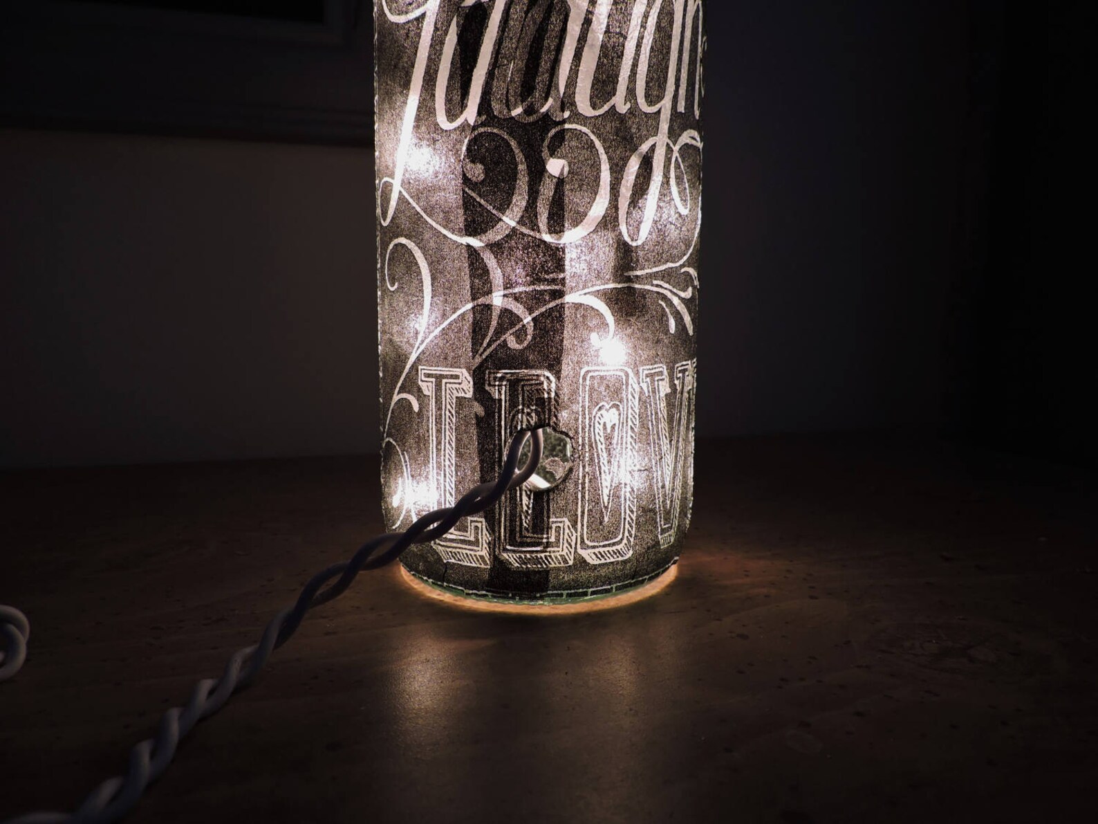 Live Laugh Love Lamp Chalkboard Label Lamp Home Decor - Etsy