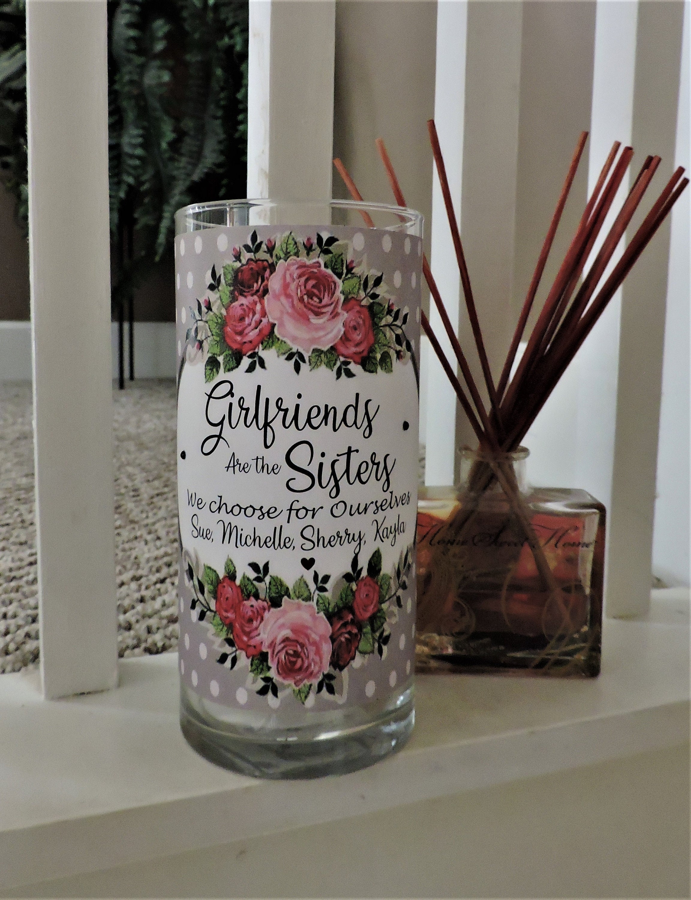 Best Friend Candle Personalized Friends Gift Best Friend - Etsy