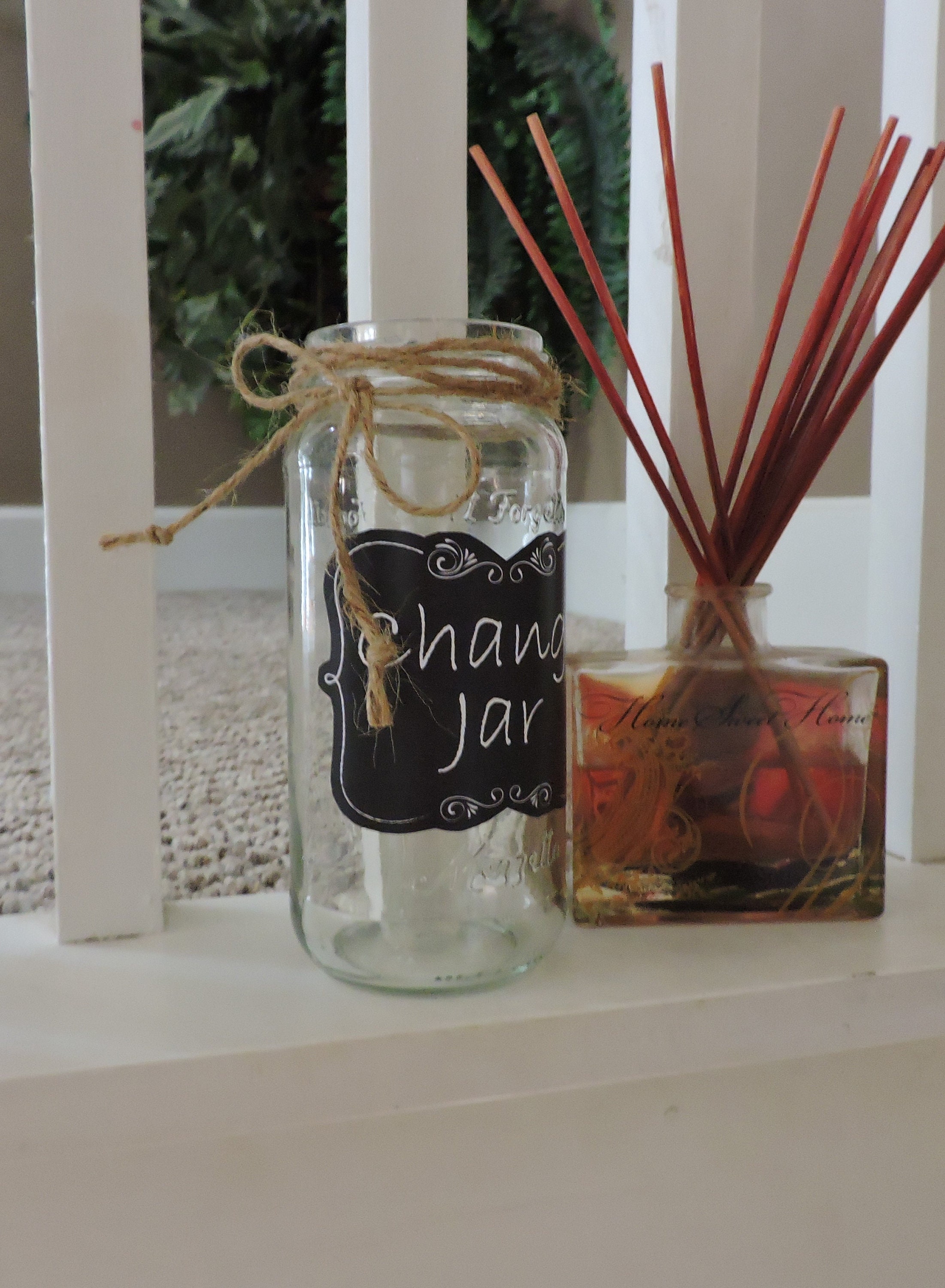 Glass Change Jar Coin Jar Womens Gifts Kitchen Decor - Etsy