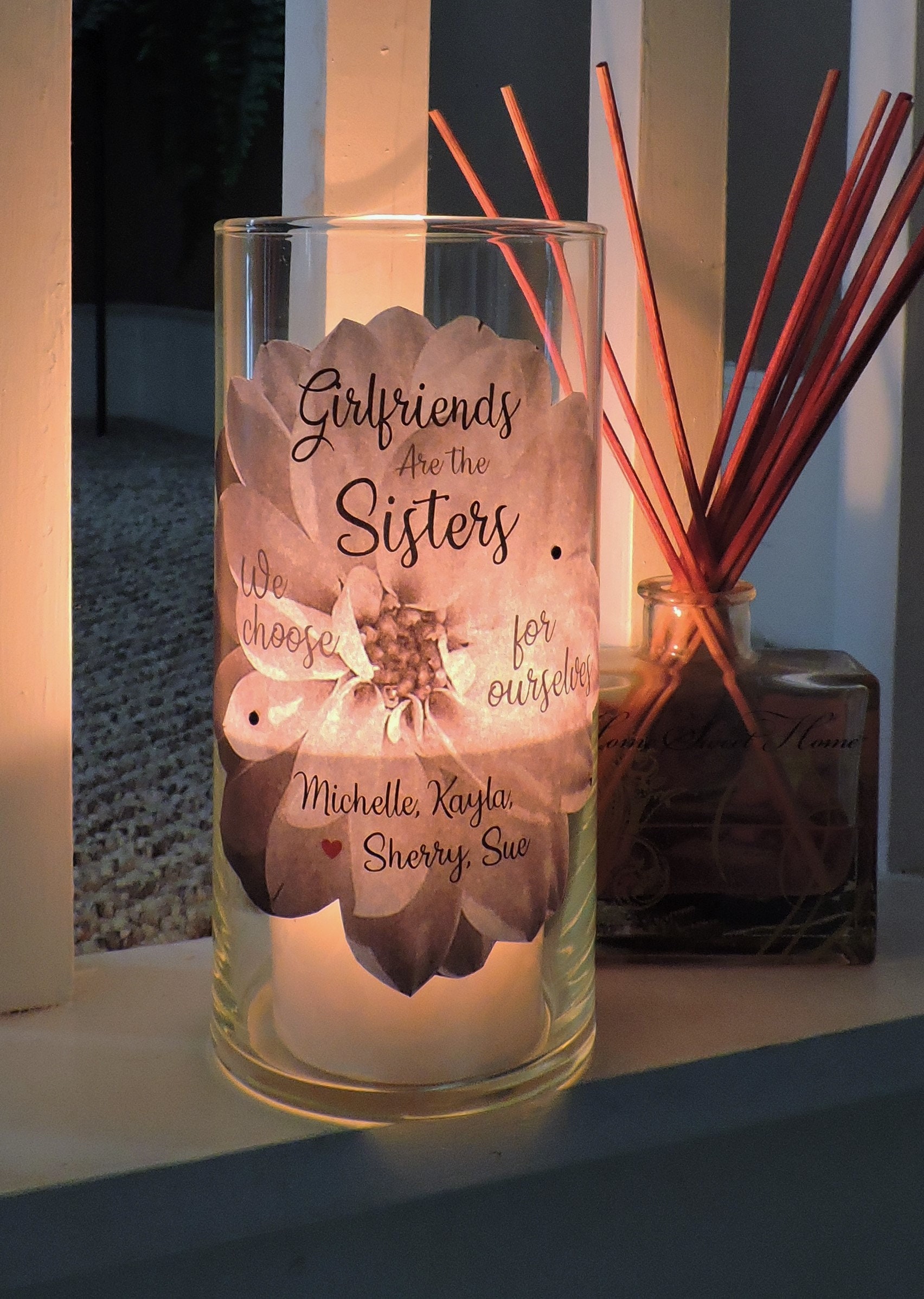 Best Friend Candle Personalized Friends Gift Best Friend - Etsy