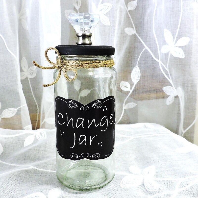 Laundry Change Jar - Etsy