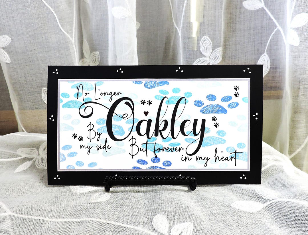 Pet Memorial Gift Pet Loss Gift Custom Pet Sign Pet Remembrance Dog ...
