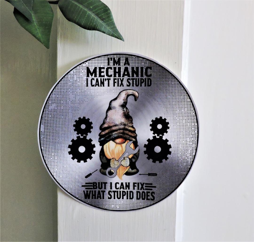Mechanic Magnet Gift for Mechanic Brother Gift Gift for Dad, Grandpa ...