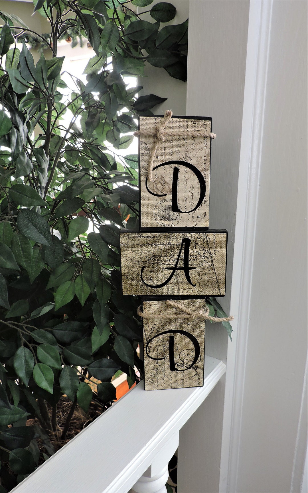 Dad Gift From Daughter for Dad Gift From Son Gift for Dad Wood Sign for ...