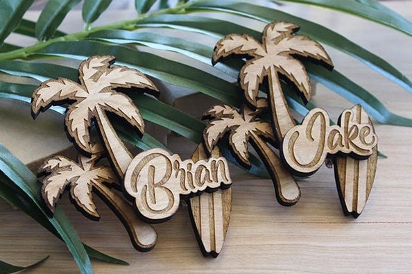 Custom Wooden Pins | Etsy