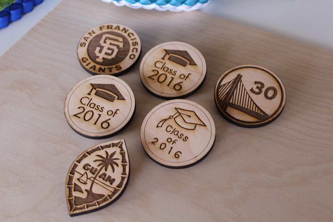 Custom Wooden Pins - Etsy