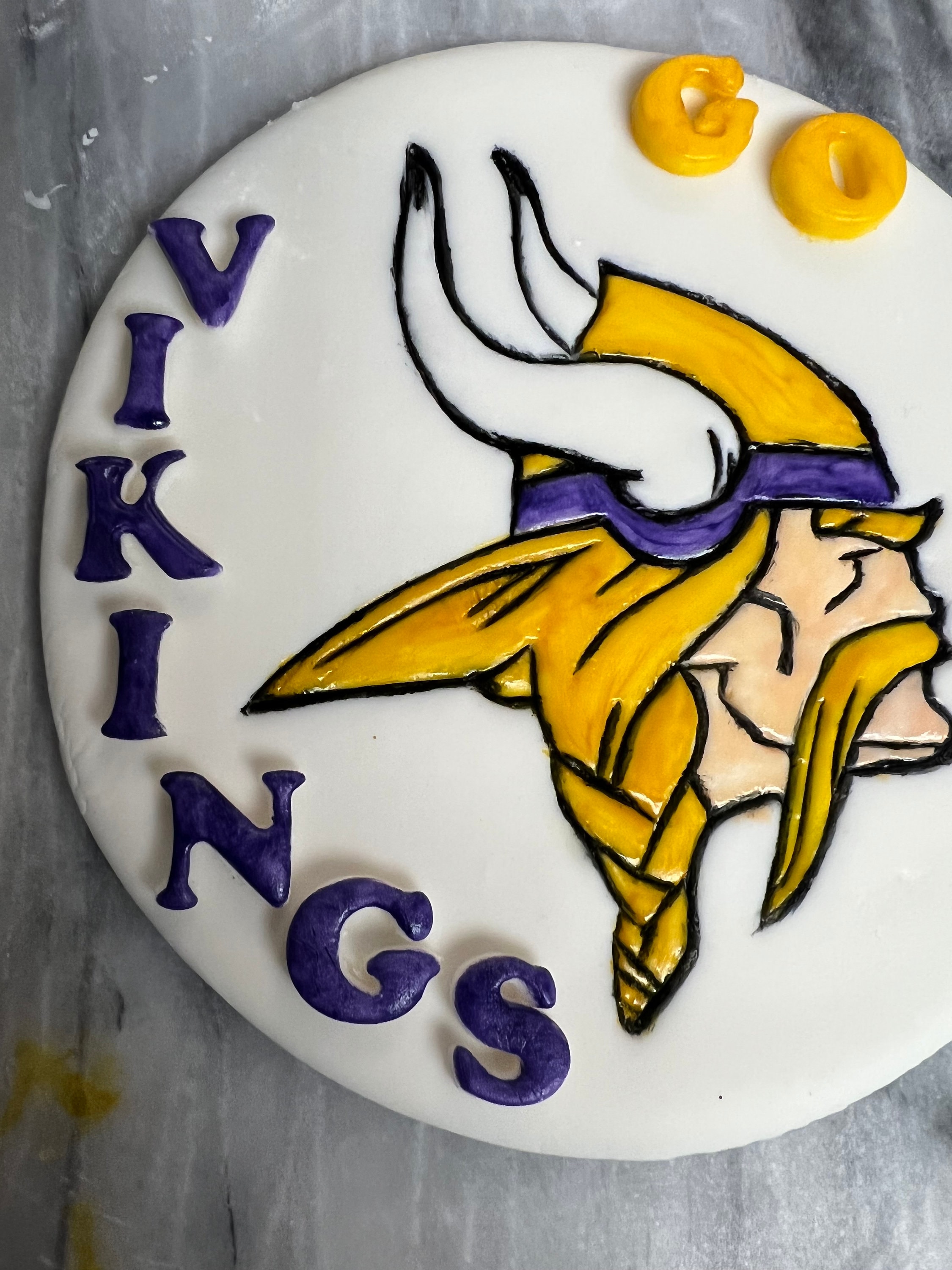 Fondant Cake Topper NFL Team Game Day Football - Etsy