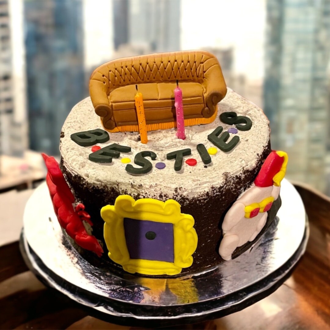 Friends TV Show Fondant Cake Toppers - Etsy