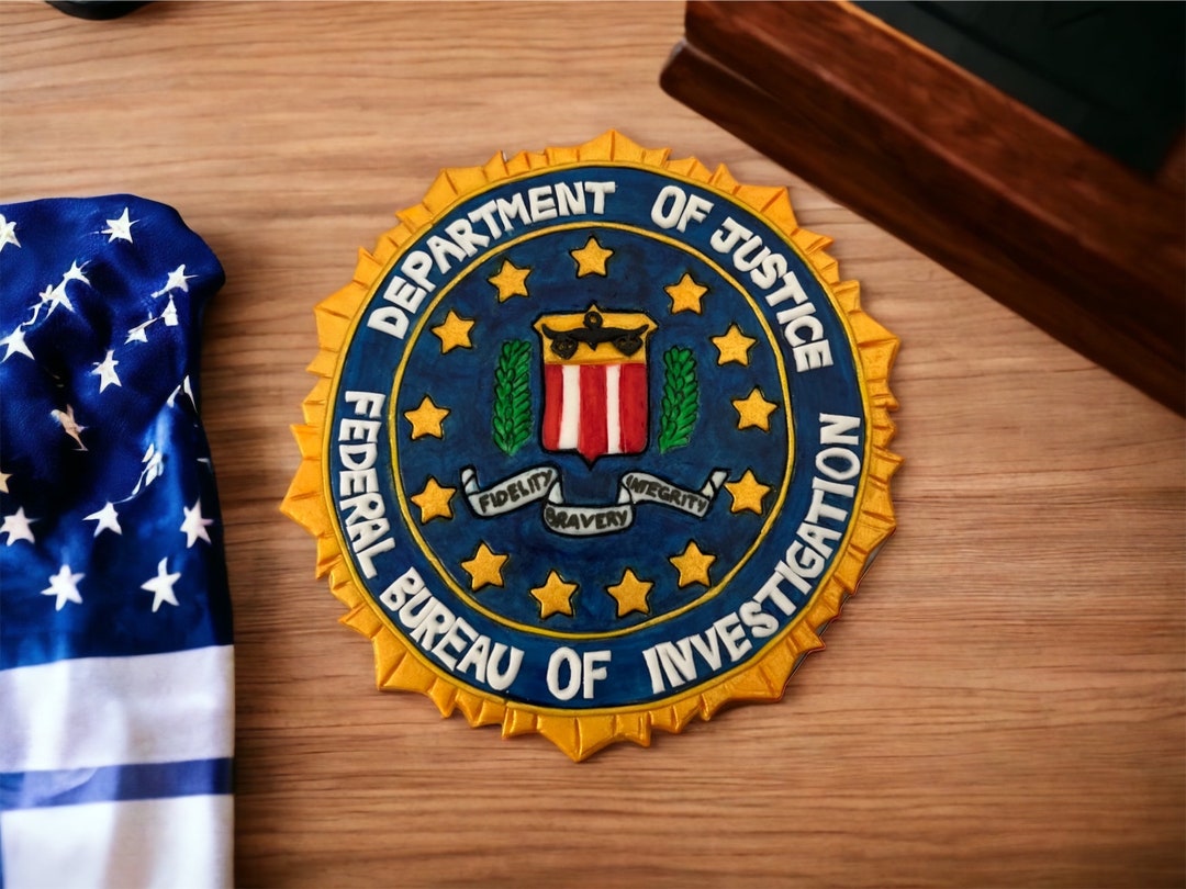 FBI Cake Topper for Him Personalized Cake Topper for Men - Etsy