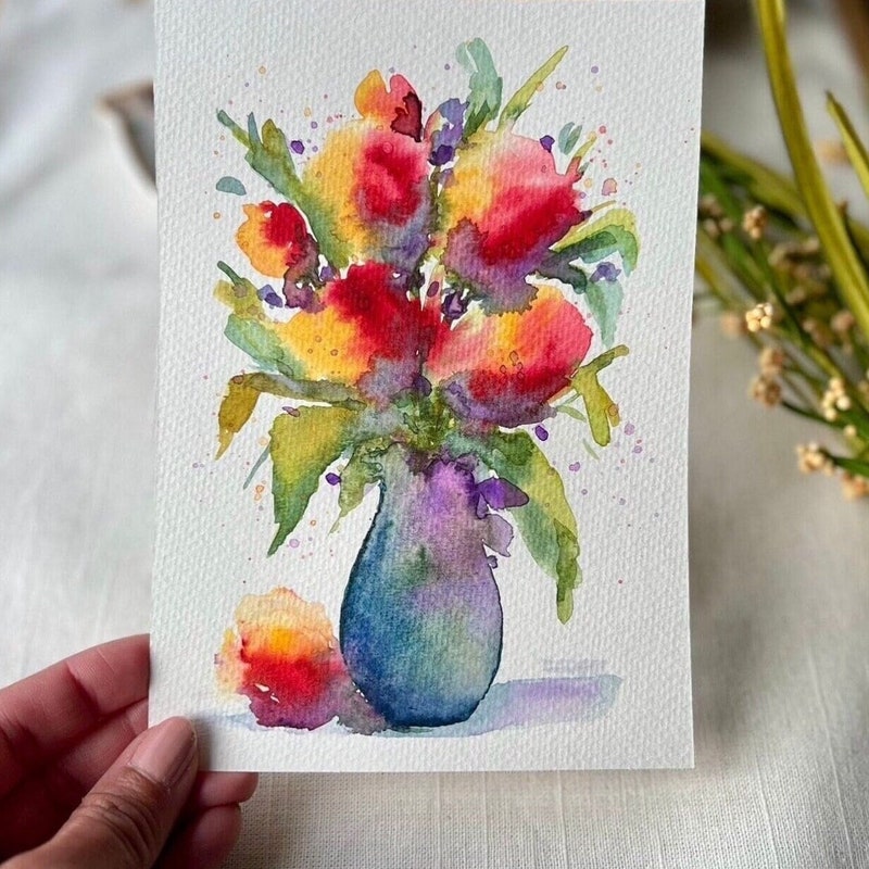 Watercolor Painting - Etsy
