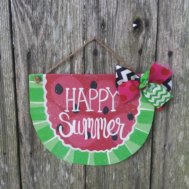 Watermelon Door - Etsy