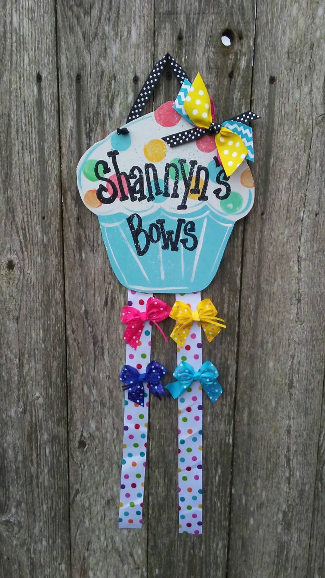 Bow Hanger...personalized Bow Hanger...girl's Room | Etsy