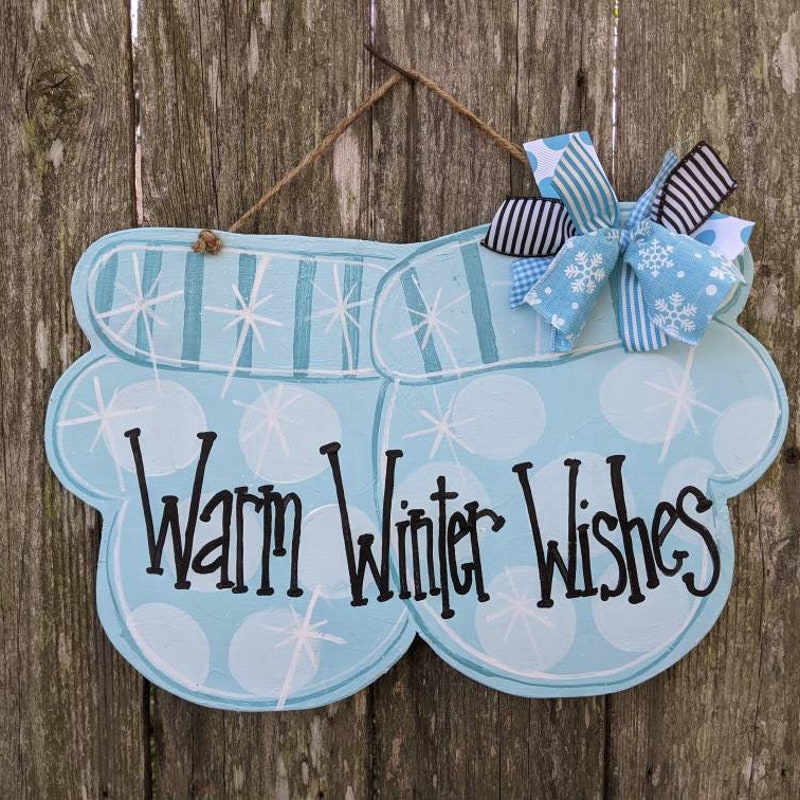 Winter Door Hanger - Etsy