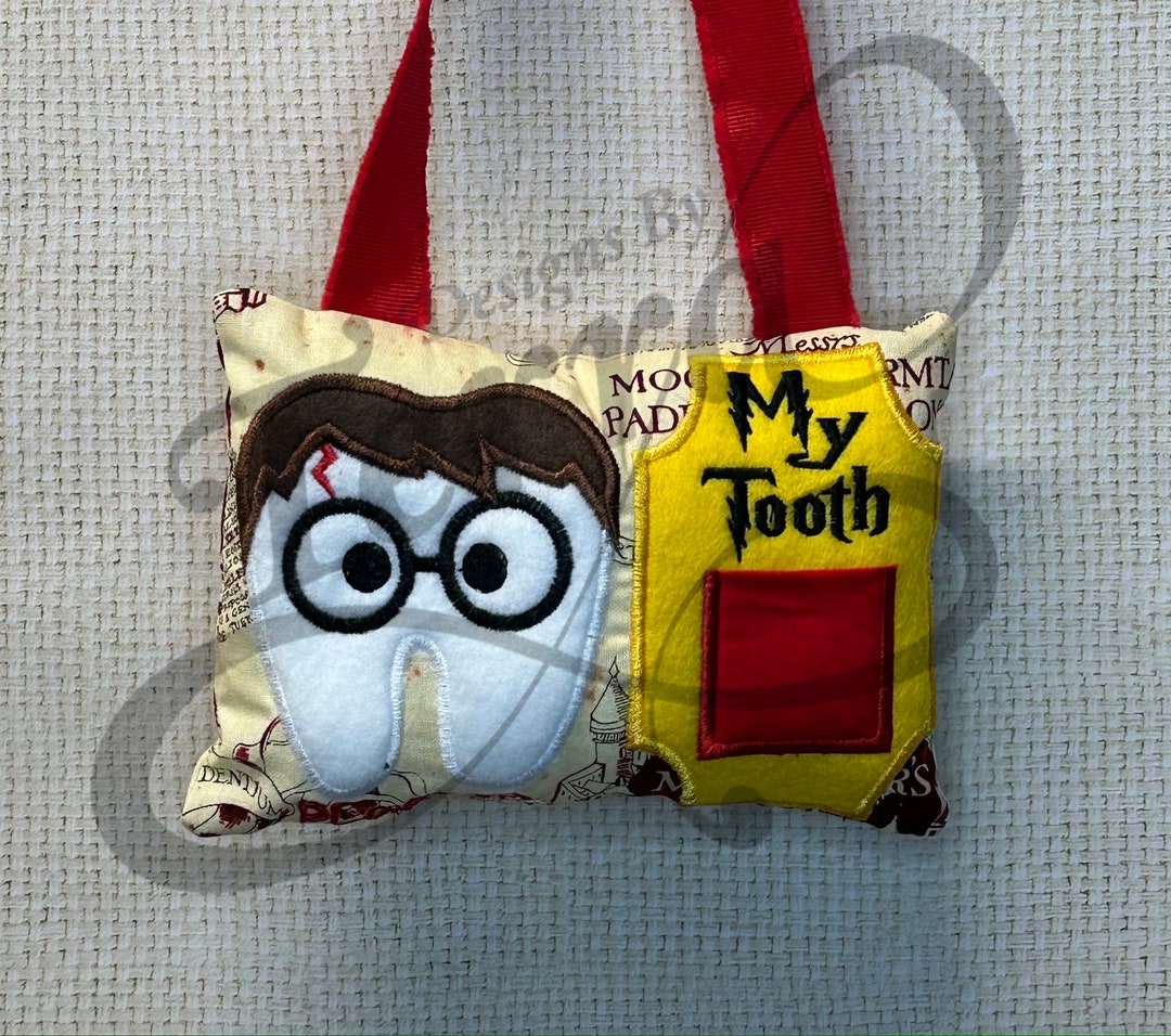 Tooth Fairy Pillow Wizard First Tooth - Etsy