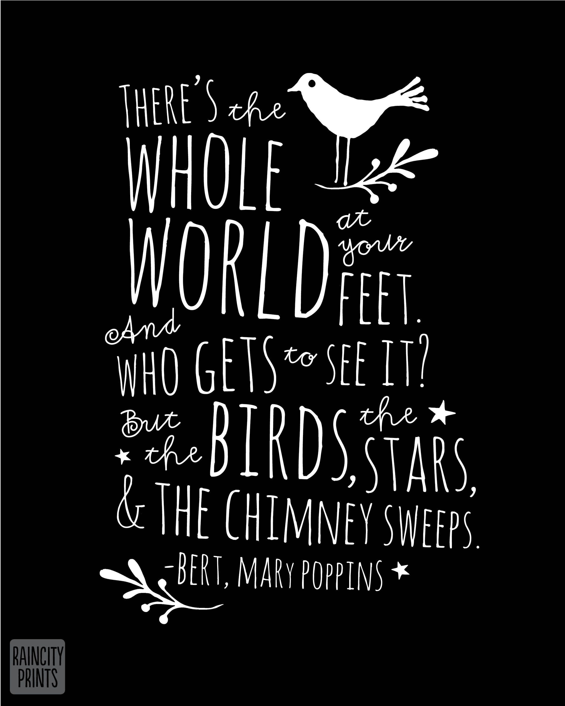 Mary Poppins And Bert Quotes