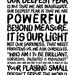 Inspirational Print Powerful Beyond Measure. Marianne Williamson Nelson ...