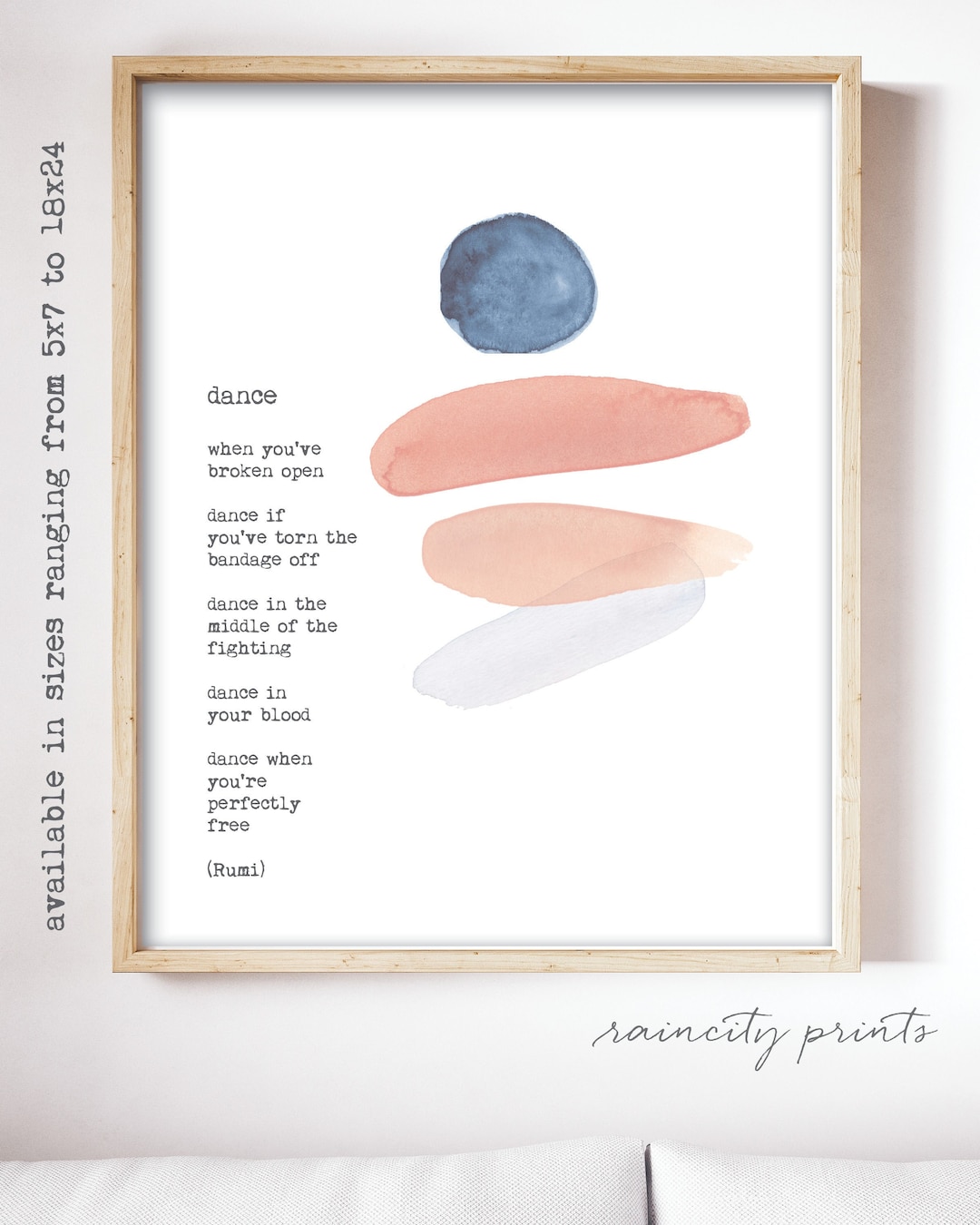 Rumi Dance When You've Broken Open Art Print. Rumi Dance When You're ...