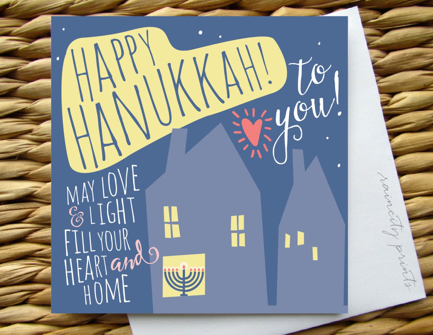 Mixed Hanukkah Card Set of 8. Chanukah Cards. May Love and - Etsy