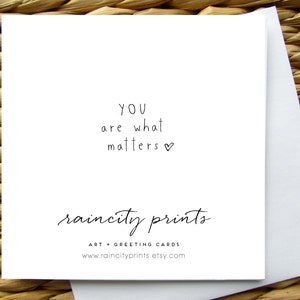 Today With You Love Card. Anniversary Card. Wedding Card. Venn Diagram ...