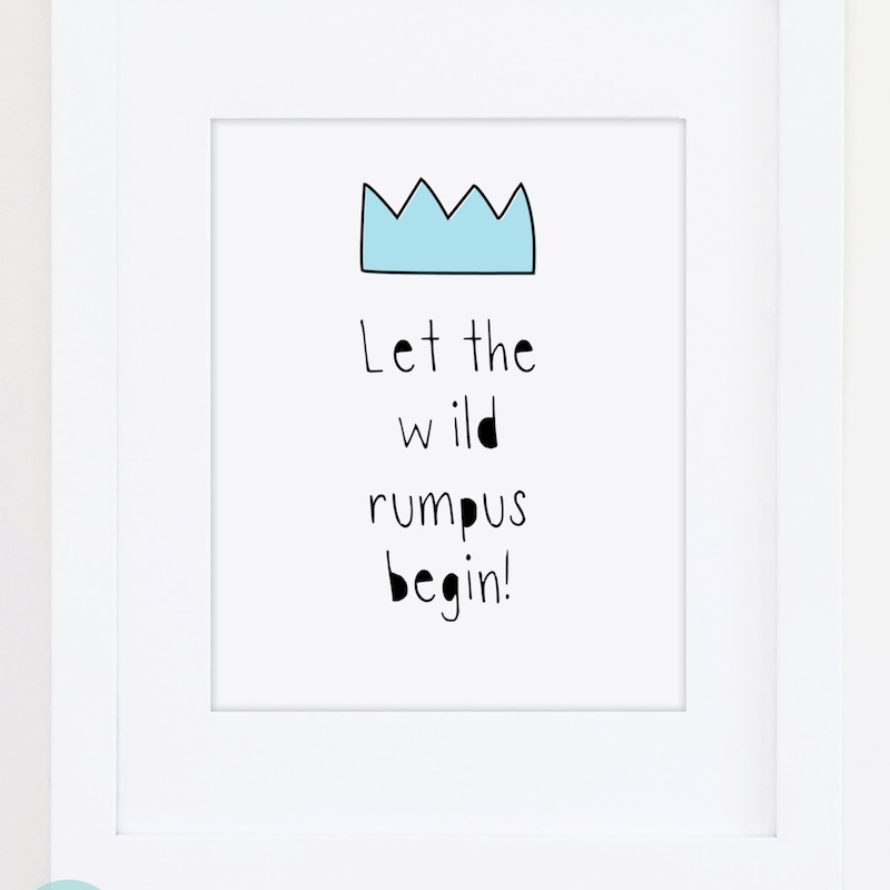 Let the Wild Rumpus - Etsy