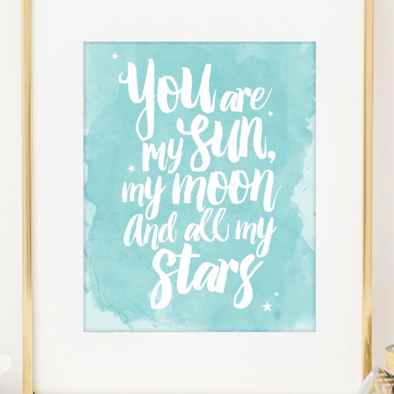 My Sun and Stars - Etsy