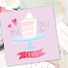 This Calls for CAKE! Greeting Card. Congratulations Card. Birthday Cake ...