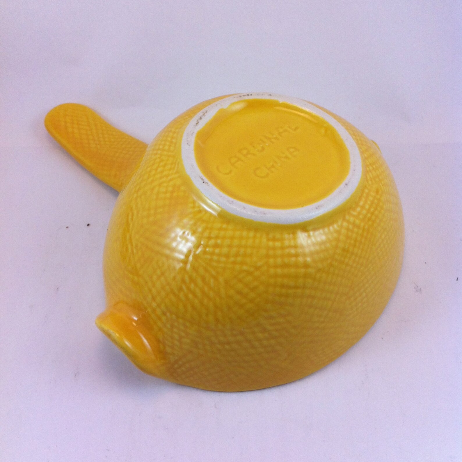 Cardinal China Co. Gravy Boat — Golden Yellow— C1960s - Etsy