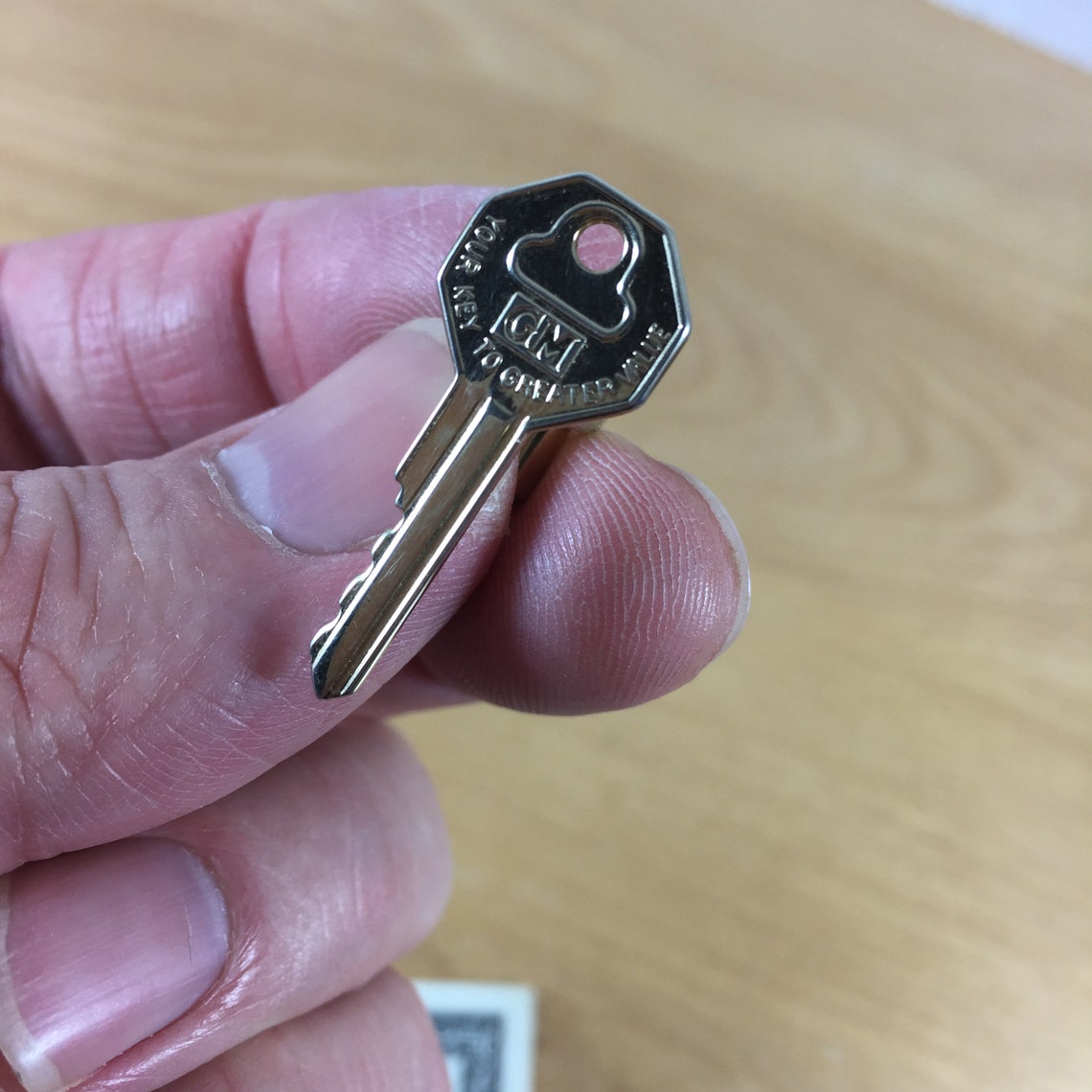 General Motors Key 1966 and GM Cuff Link 1970s - Etsy