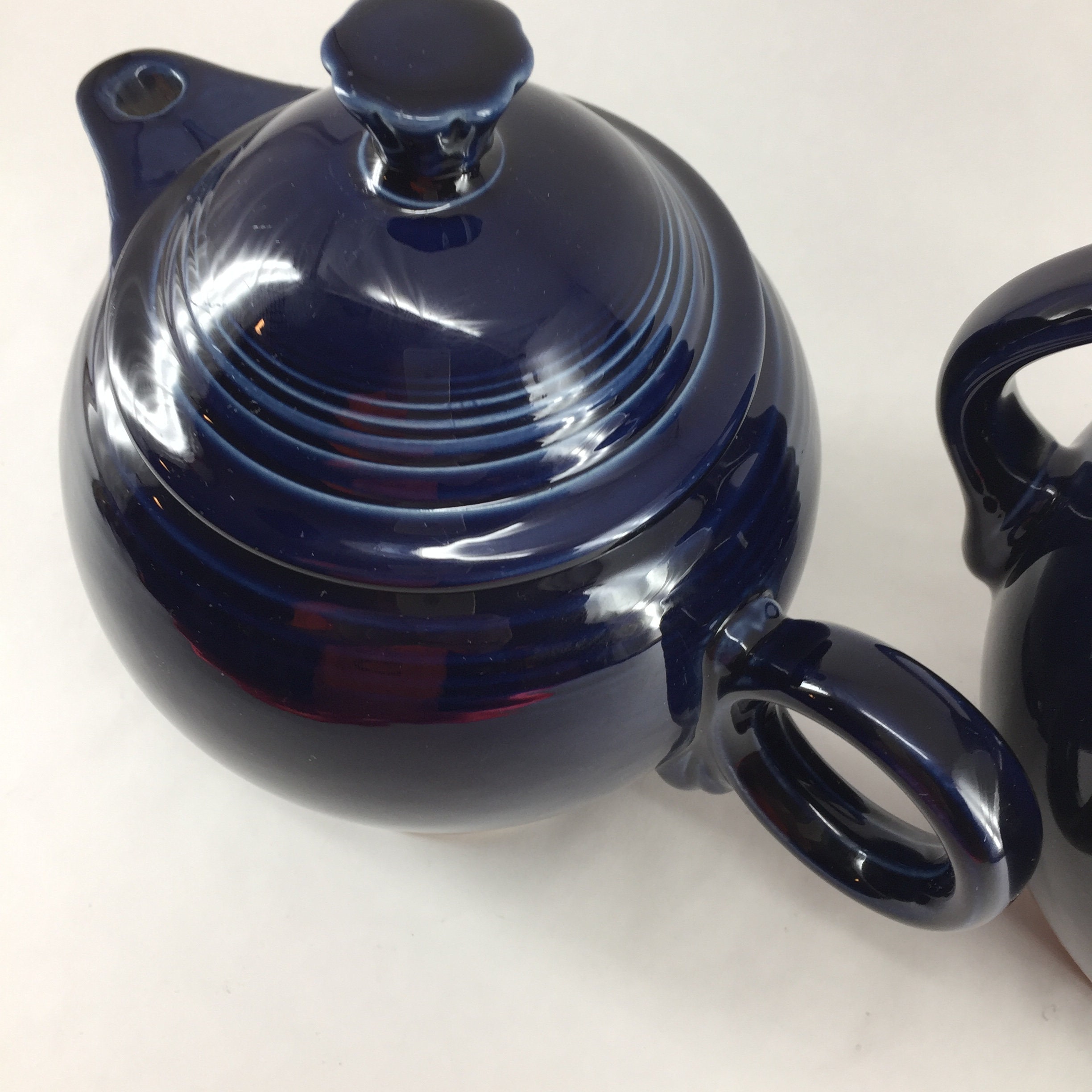 Fiesta Cobalt Blue Teapot and Carafe C1986-1998 | Etsy