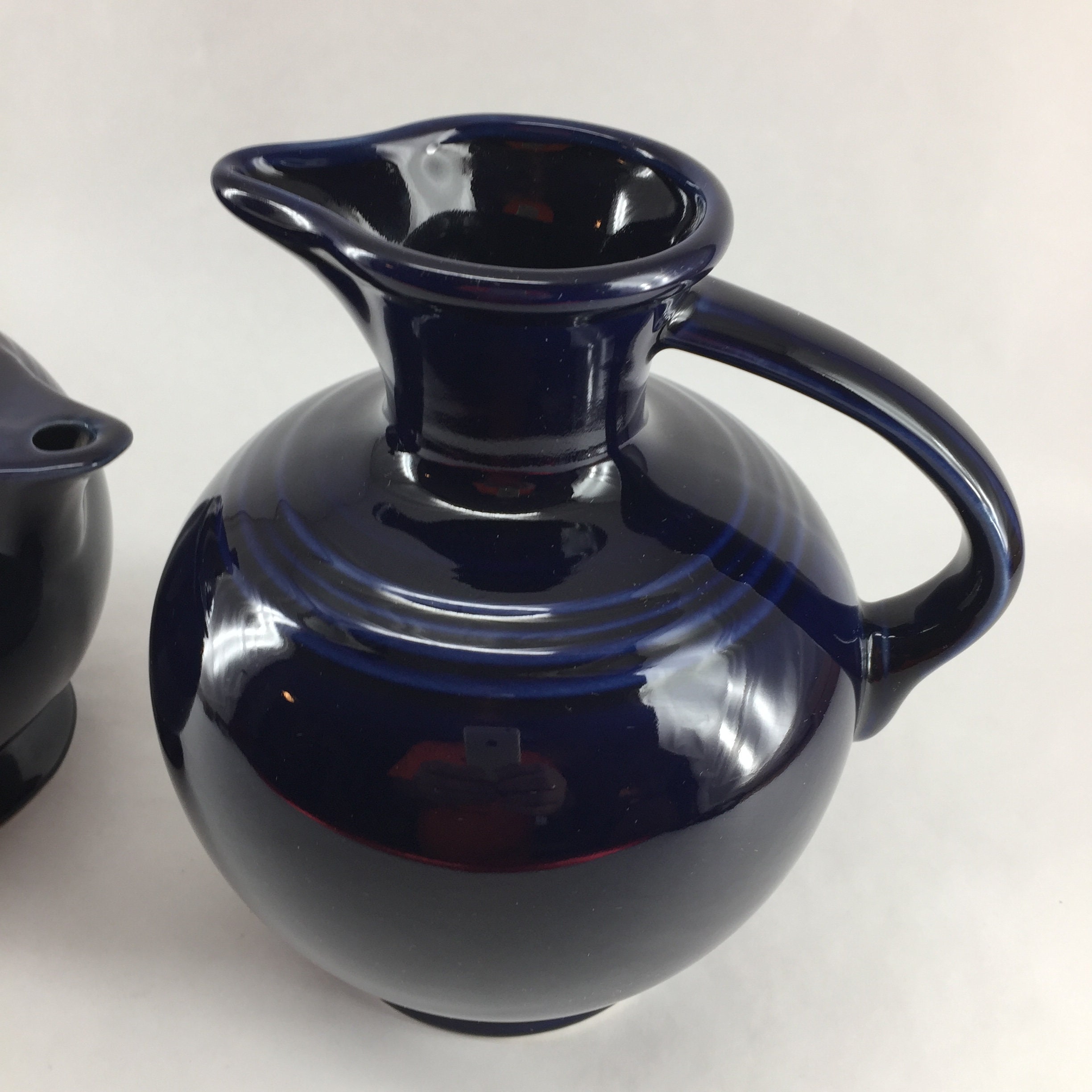 Fiesta Cobalt Blue Teapot and Carafe C1986-1998 | Etsy