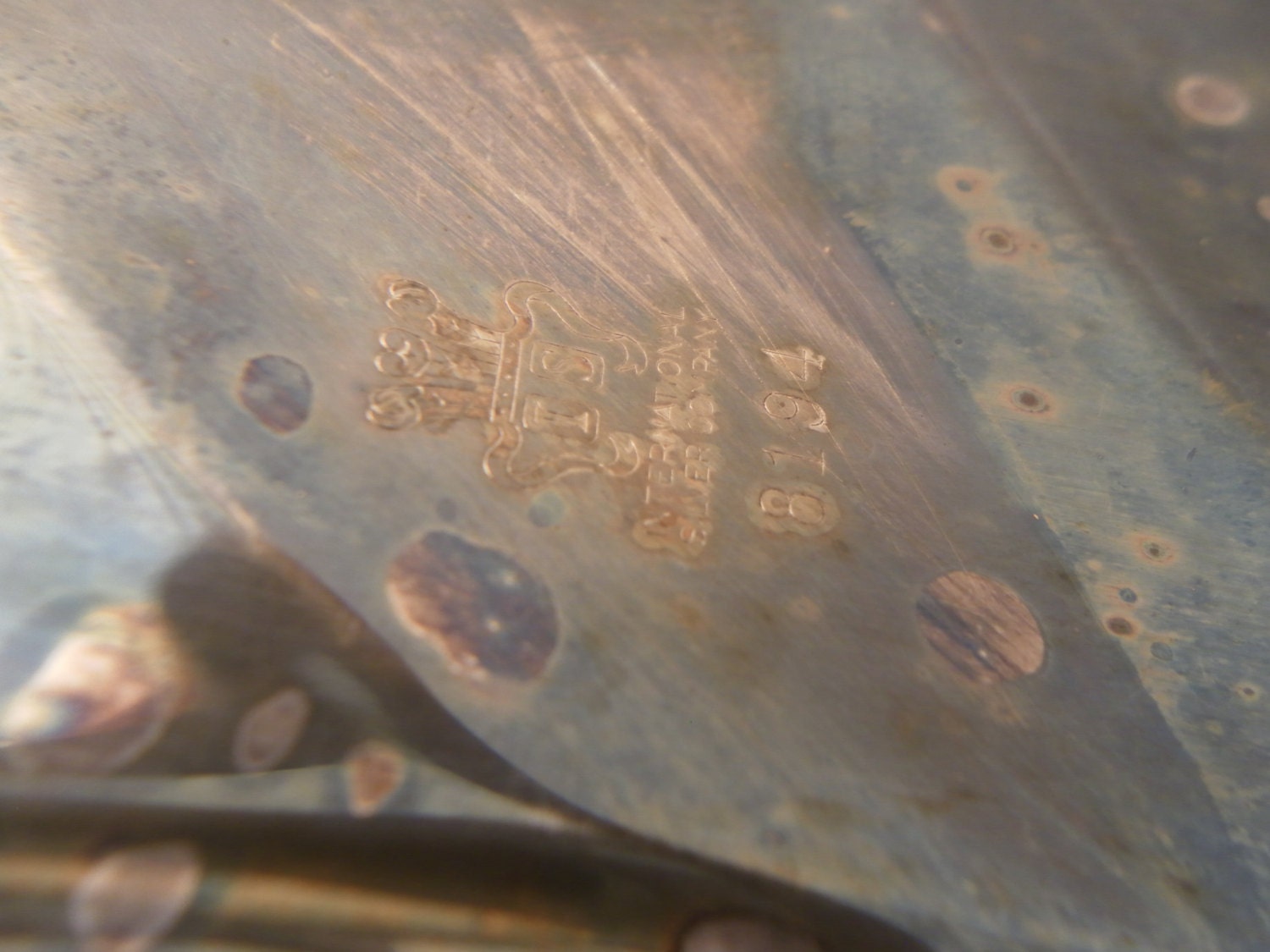 International Silver Plate Leaf Bon Bons & Large Serving Trays — C1960 ...