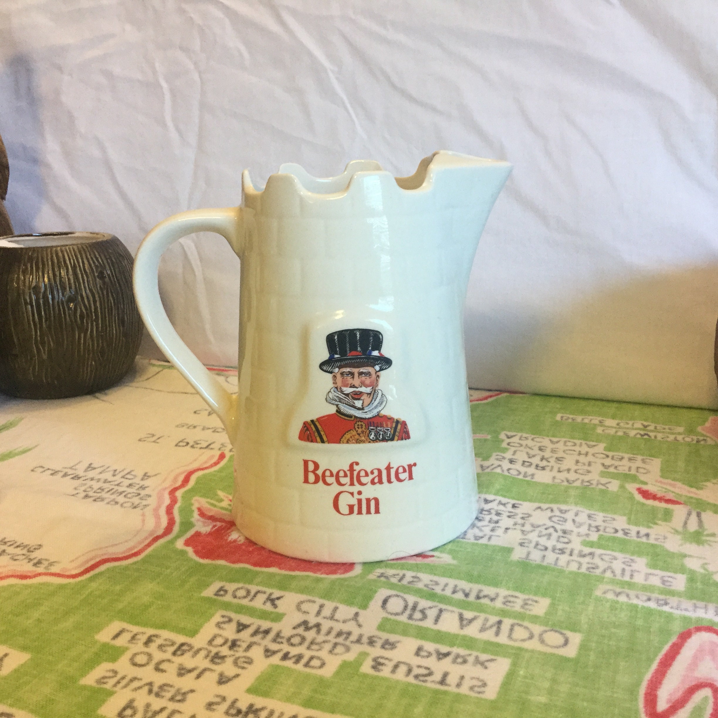 Beefeater Gin Water Pitcher — C1970s - Etsy