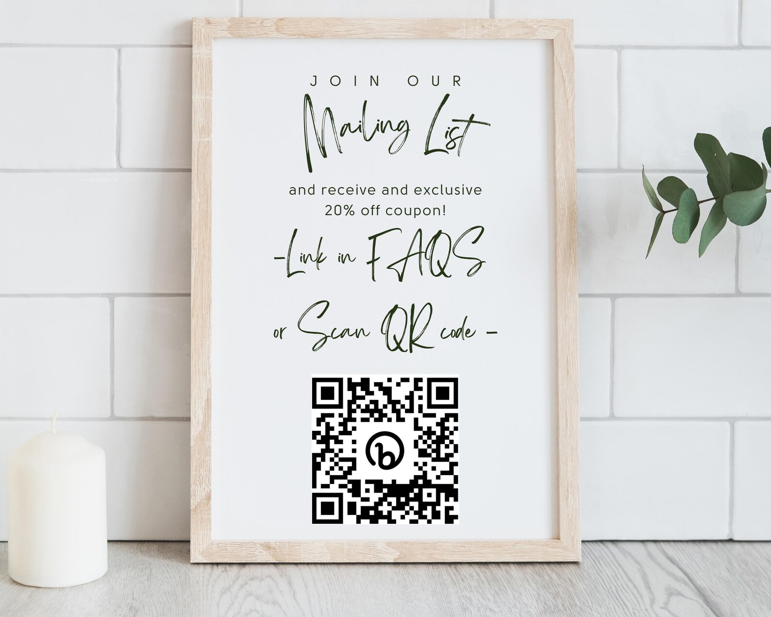 Custom Quote Print Sign Framed Canvas Wall Art Poster Personalized ...