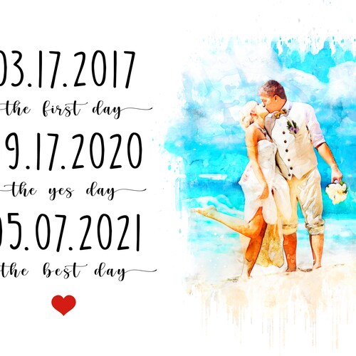 First Day Yes Day Best Day Wedding Sign - Etsy