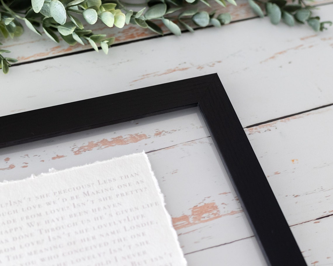 Custom Song Frame Wedding First Dance Wall Art Song Lyrics - Etsy