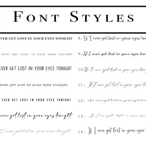 First Dance Song With Photo, Wedding Gift Song Lyrics, 1st Anniversary ...