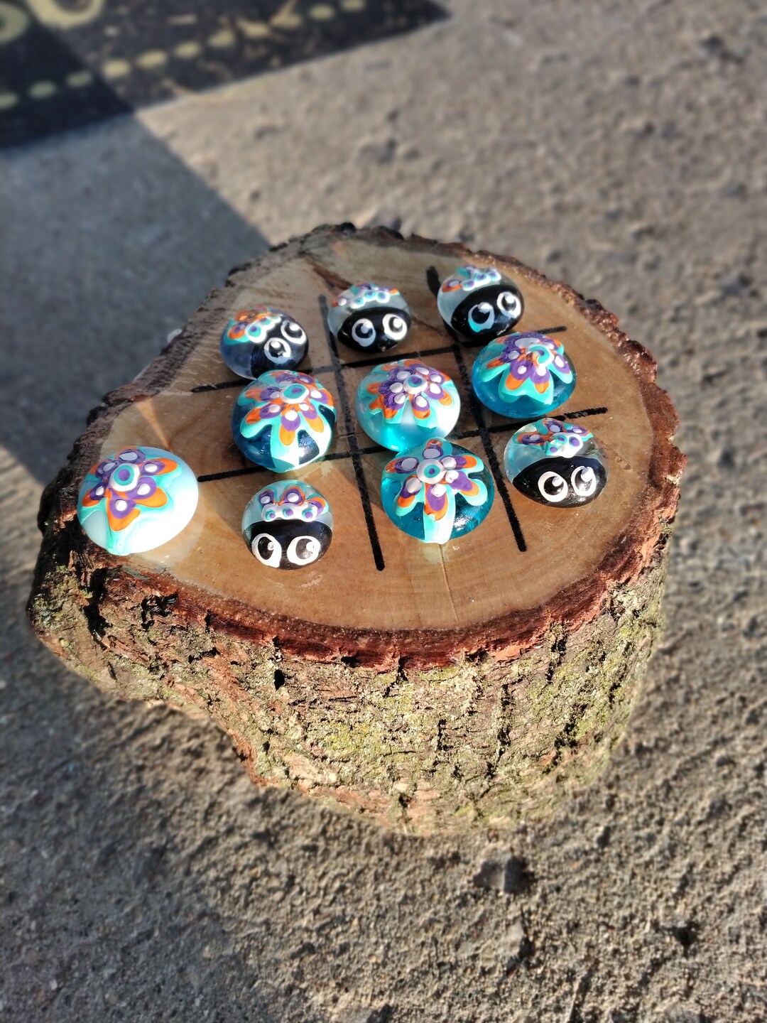 Bugs Vs. Flowers Tic Tac Toe - Etsy