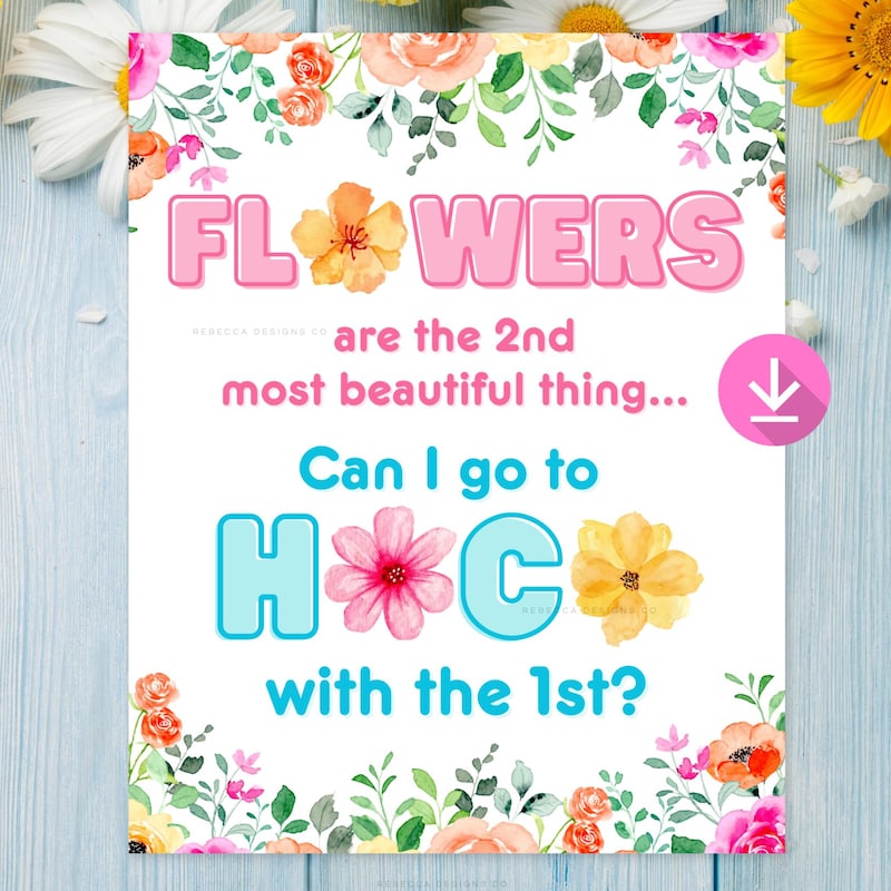 Flower Hoco Ideas - Etsy