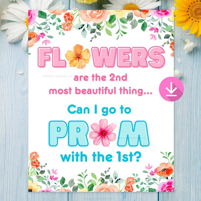 Flower Hoco Ideas - Etsy