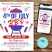 4th July BBQ Invitation Template Independence Day BBQ Invitation 4th of ...