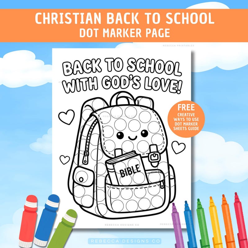 Christian Dot Sheets - Etsy
