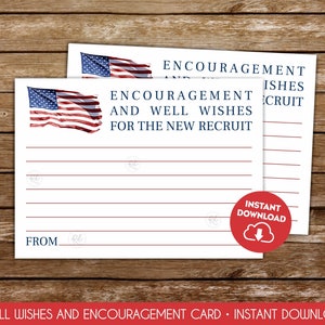 Military Party Card Printable Deployment Party Decor Army - Etsy